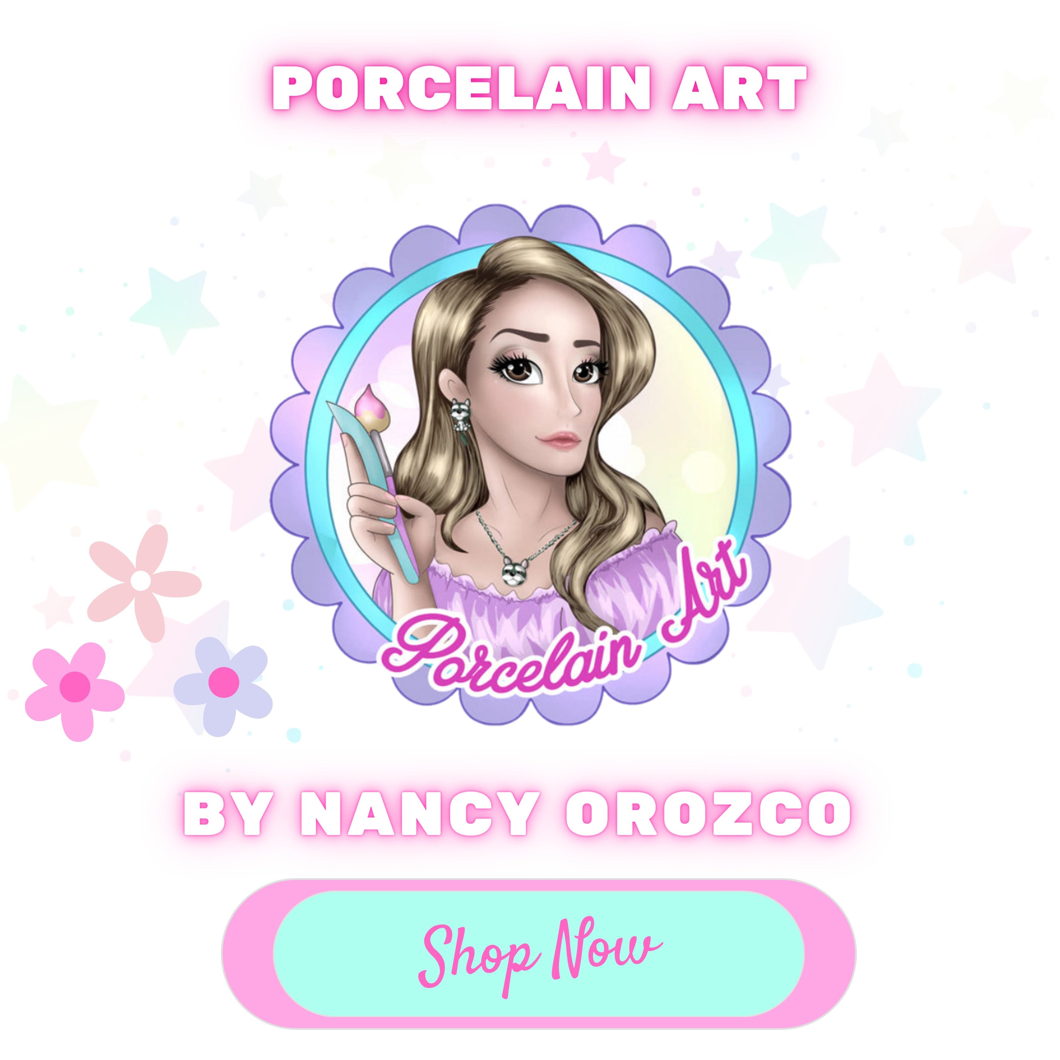 Porcelain Art By Nancy Orozco Glitzy Molds