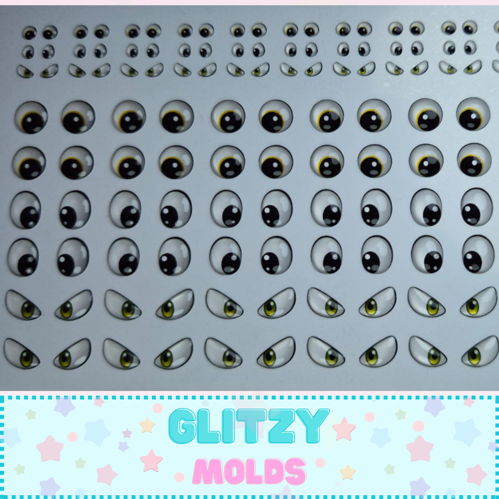 Grinch 3D Eye Decals, Eris Gonzalez 144 – Glitzy Molds
